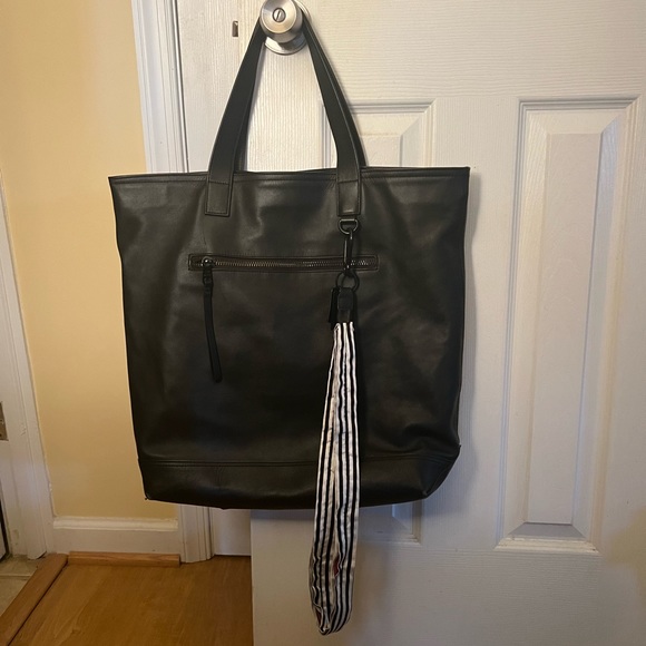 Steve Madden | Bags | Leather Steve Madden Laptop Work Tote | Poshmark